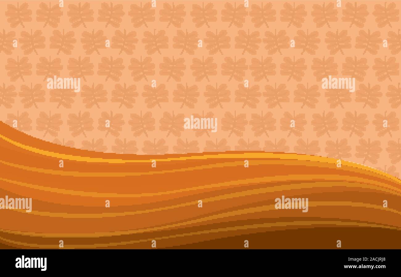 Background design with orange abstract patterns illustration Stock ...