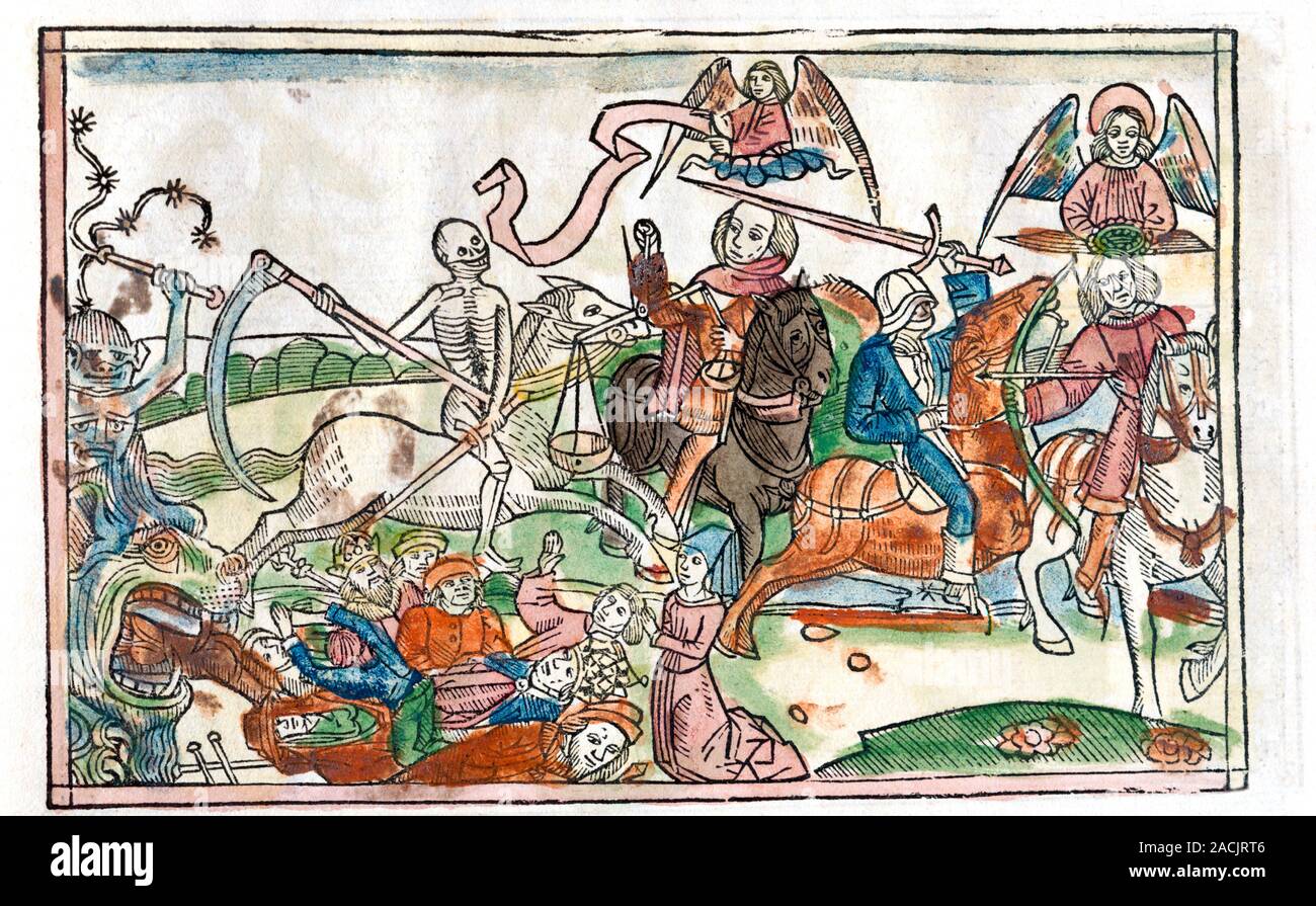 Four Horsemen of the Apocalypse. As told in the Christian bible's Book ...