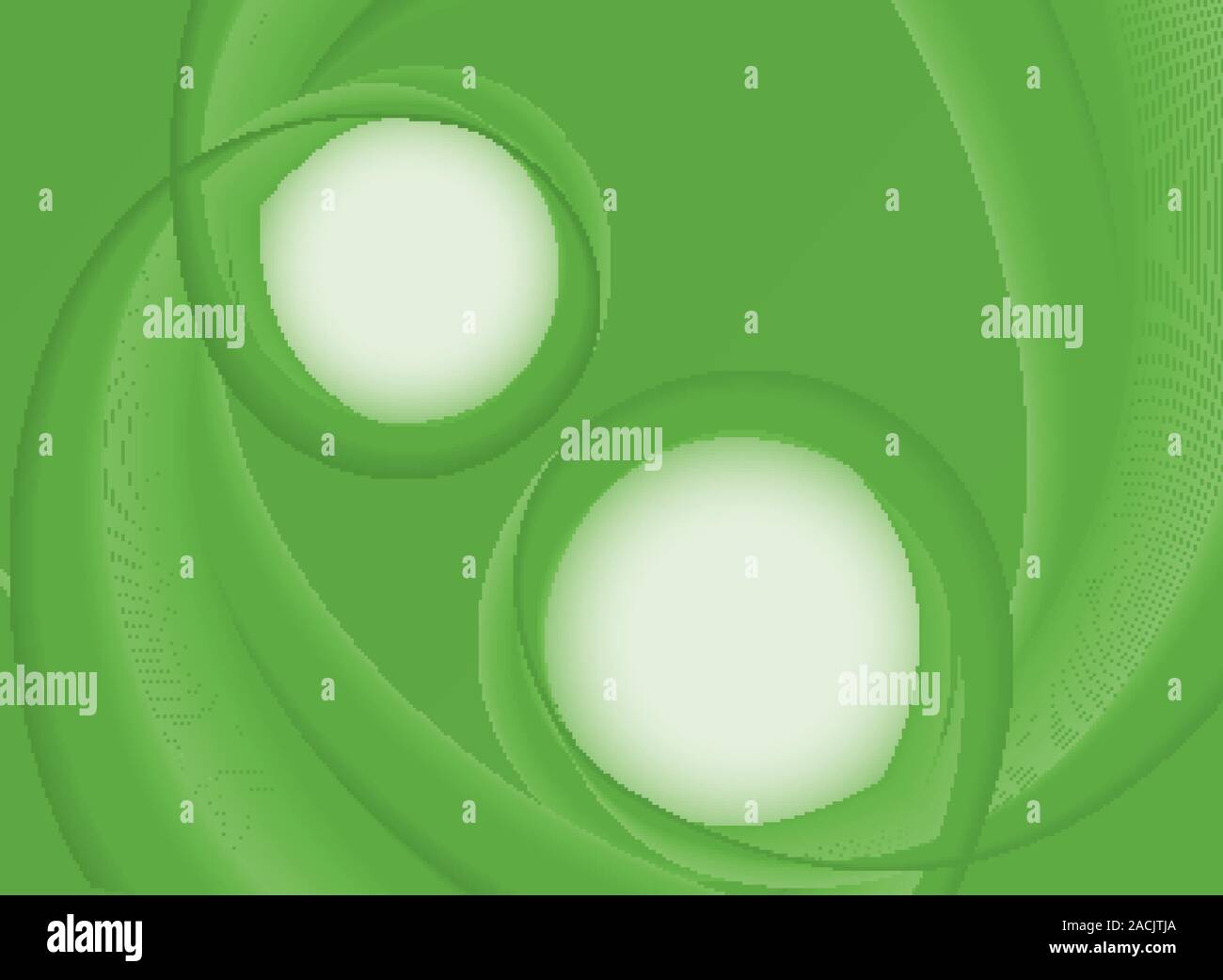 Background design with green abstract patterns illustration Stock ...