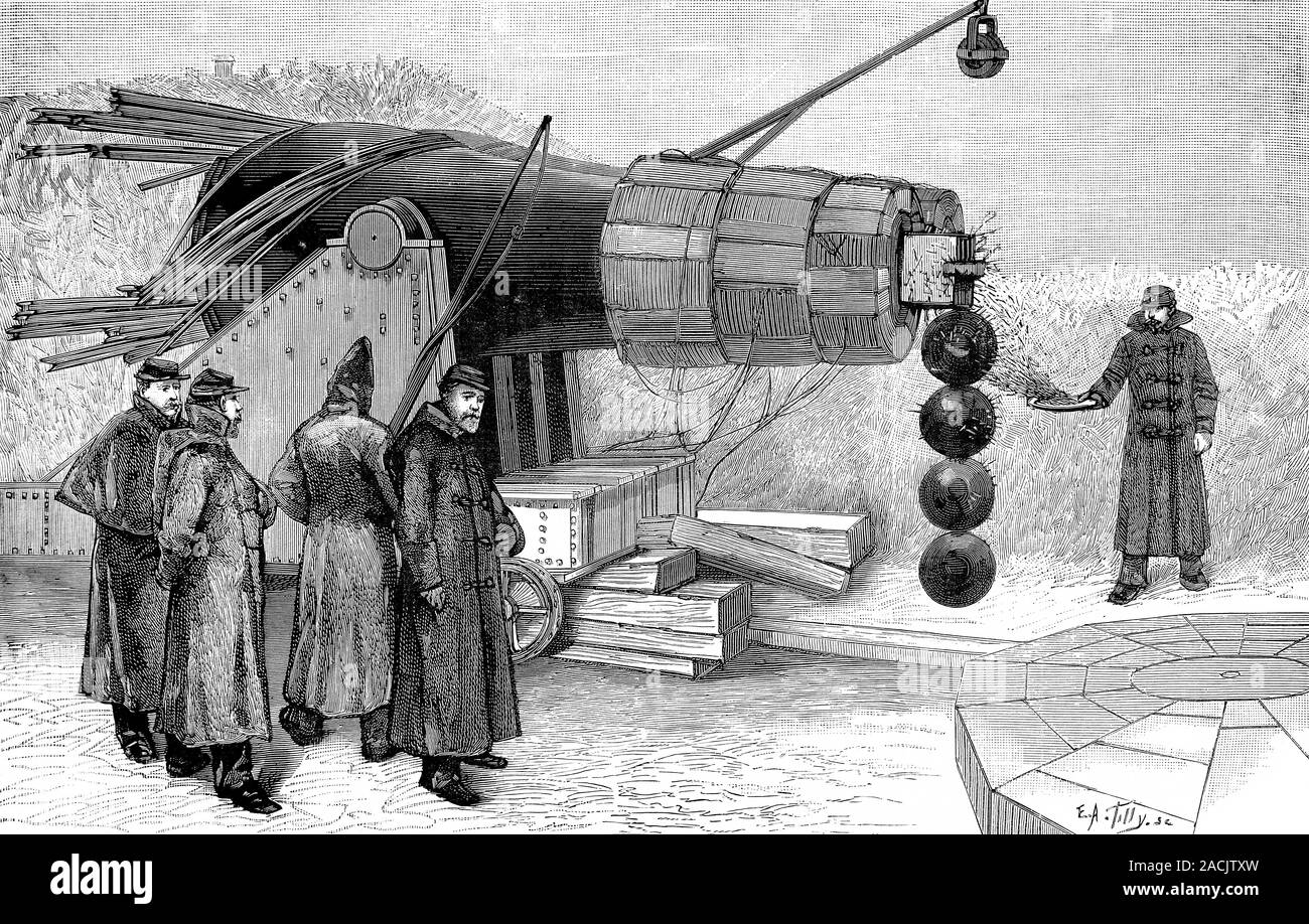 Gun electromagnet. Demonstration of the powerful gun magnet developed ...