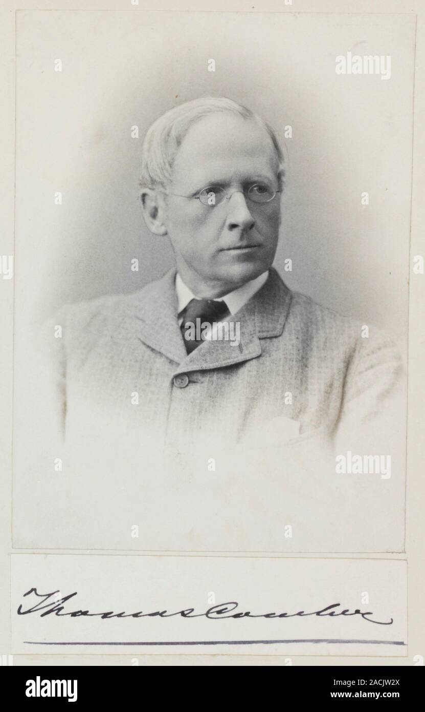 Thomas Comber (1837-1902), British botanist. Comber wrote for the ...