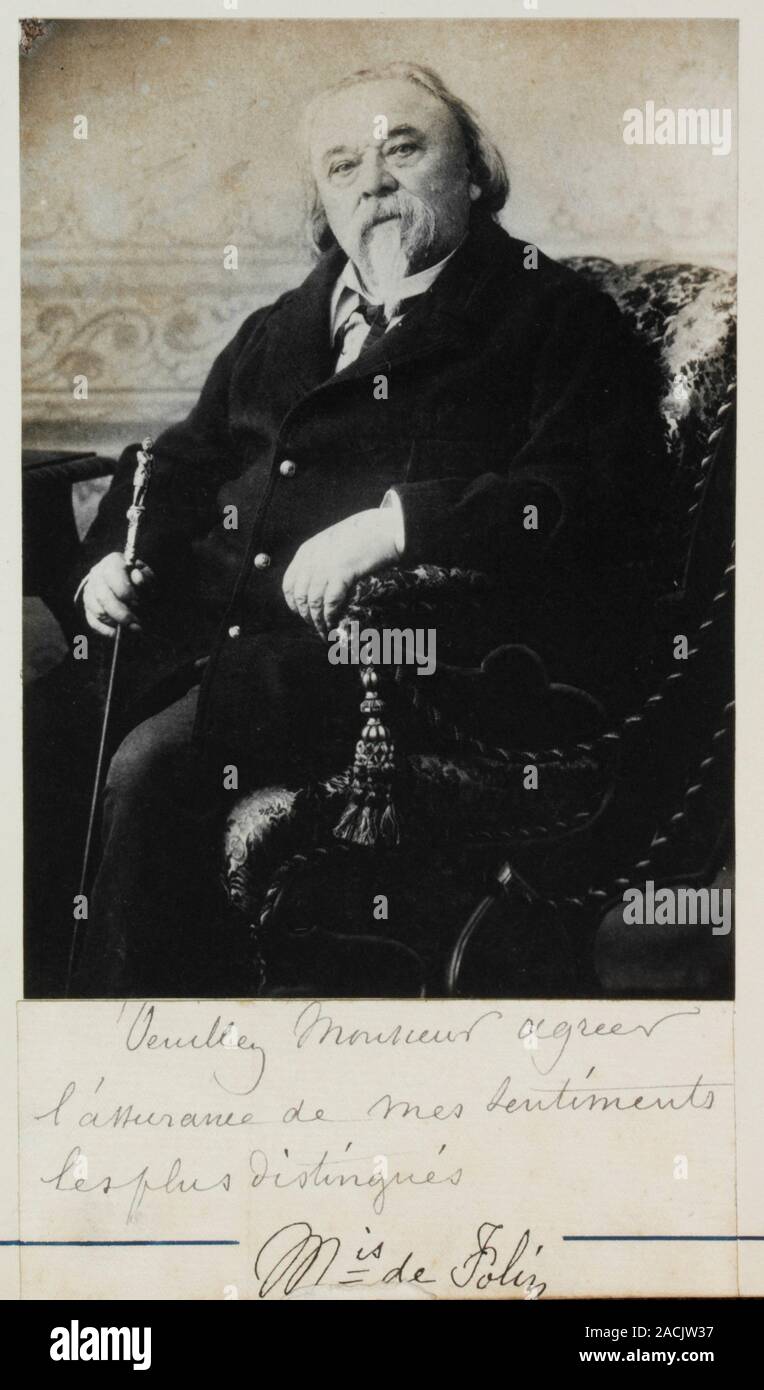 Leopold, Marquis de Folin (1817-1896), French oceanographer and ...