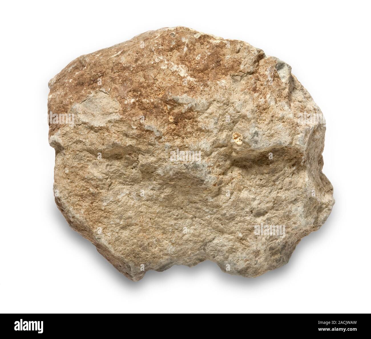 Basalt tuff, collected by Dr Benza on a hillock just north of Napoleons ...