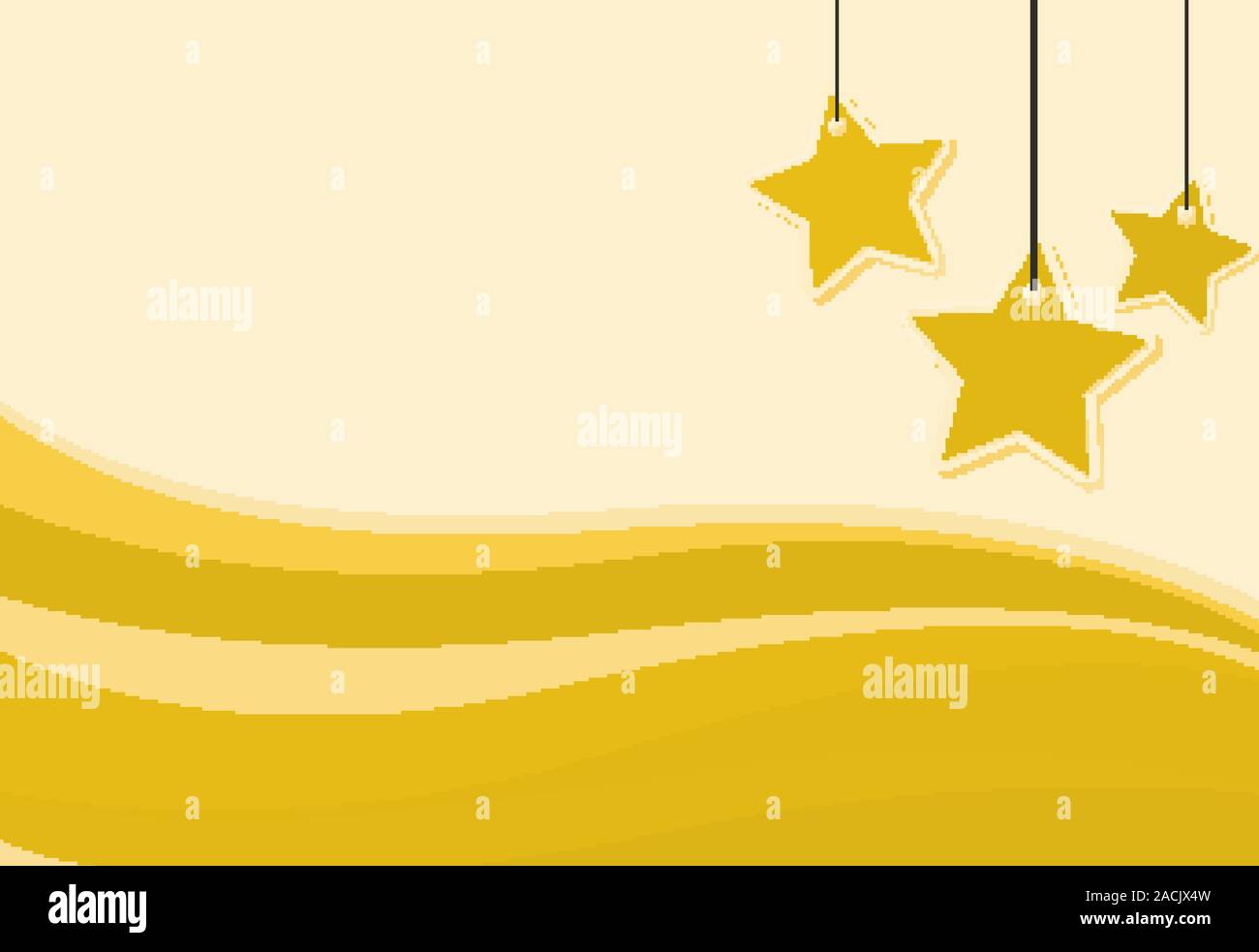 Background design with yellow stars illustration Stock Vector Image ...