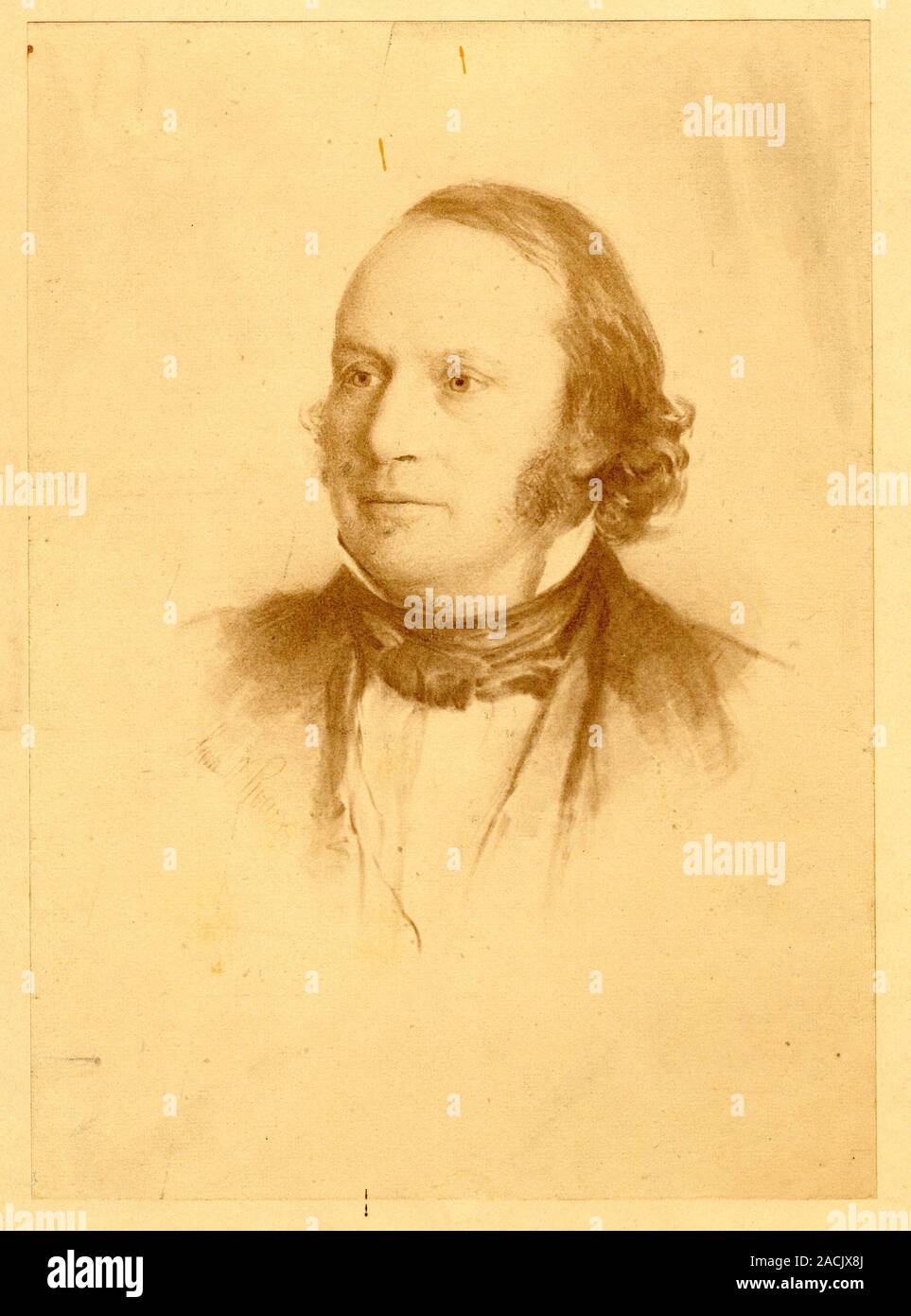 Jean Louis Rodolphe Agassiz (1807-1873), Swiss-US naturalist Stock ...