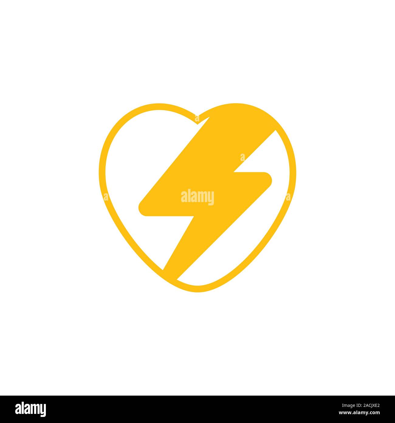 Love thunder logo hi-res stock photography and images - Alamy