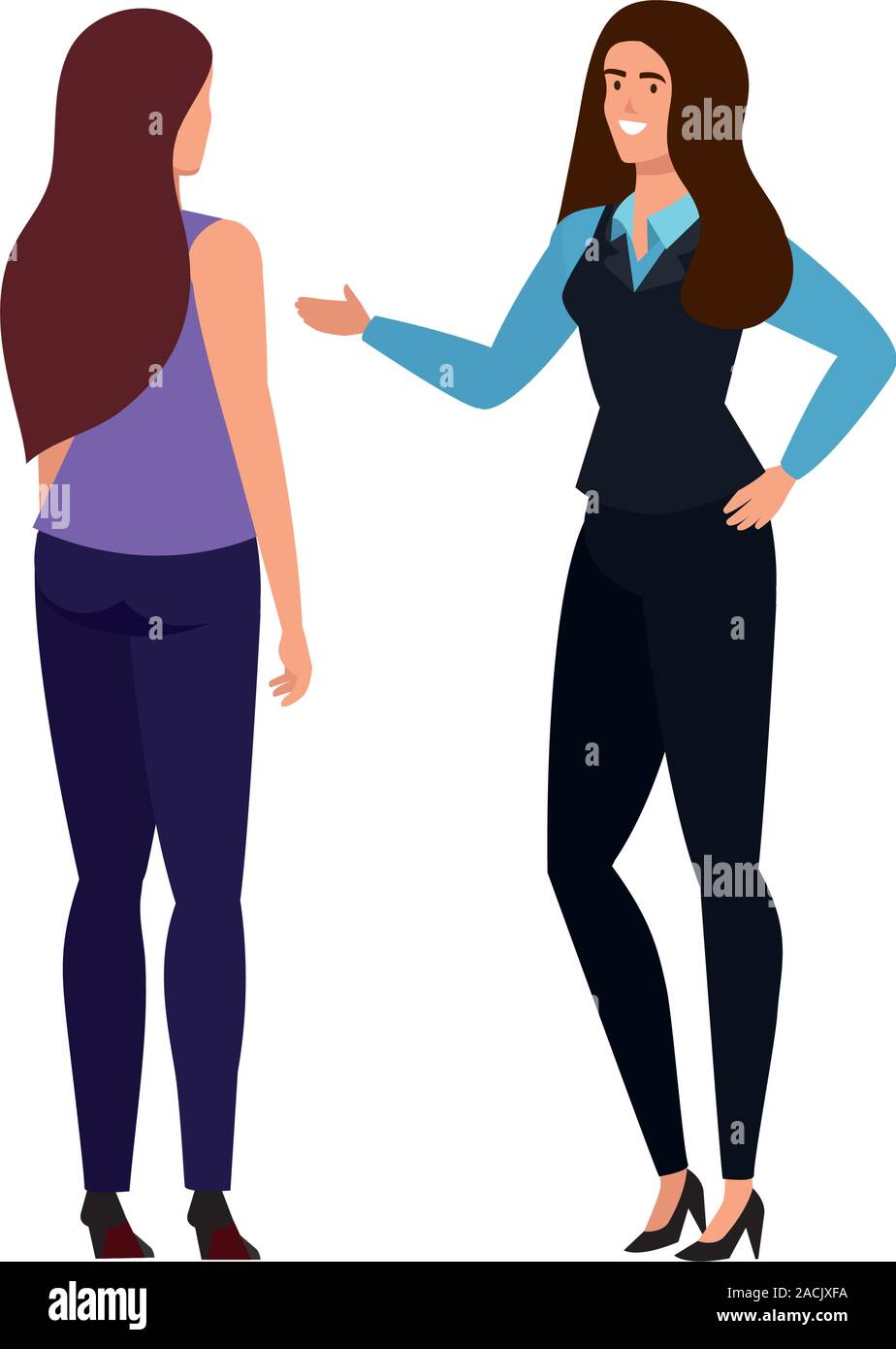 business women elegant avatar character Stock Vector Image & Art - Alamy