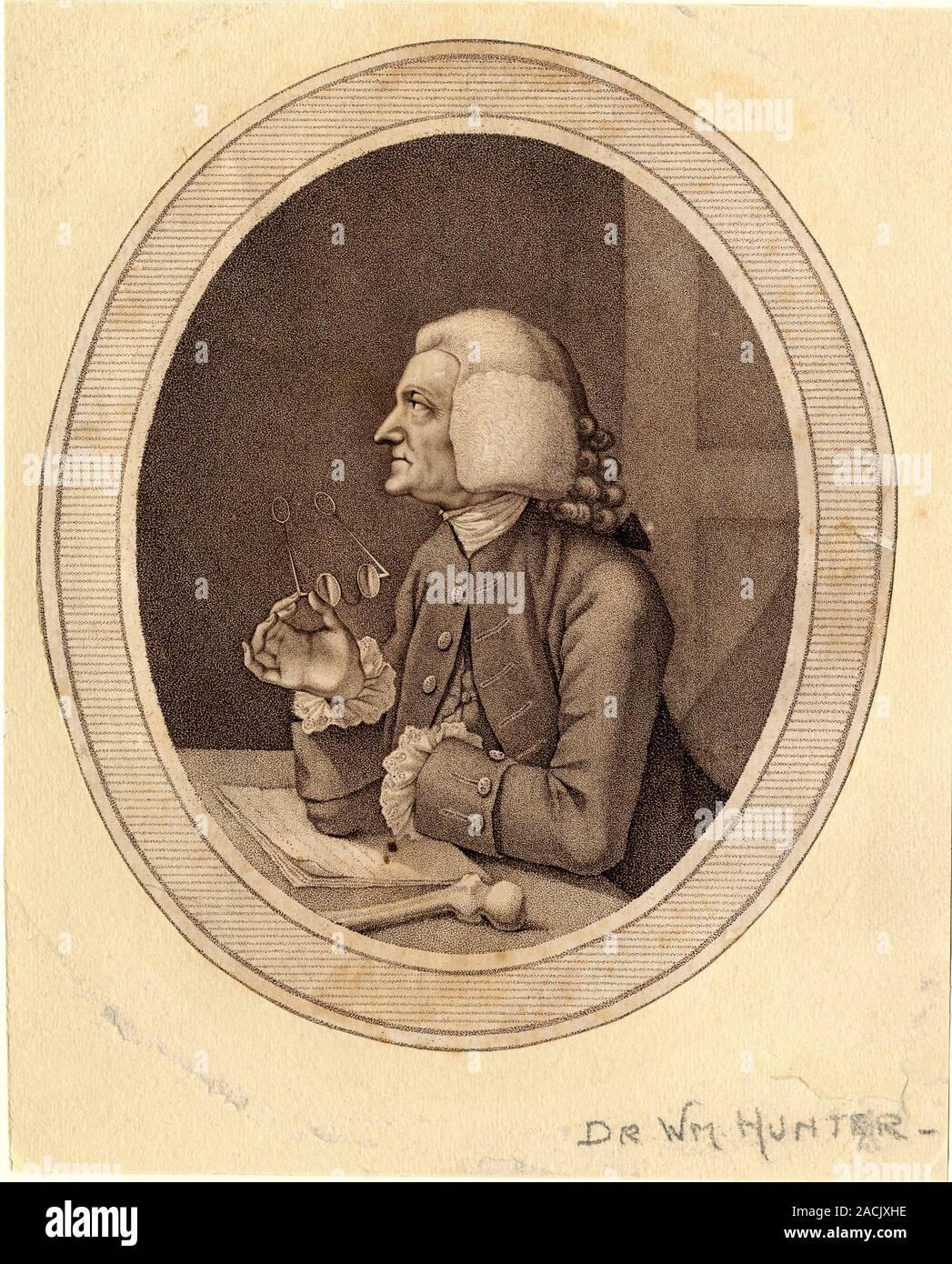 William Hunter (1718-1783), Scottish anatomist and physician. Hunter ...