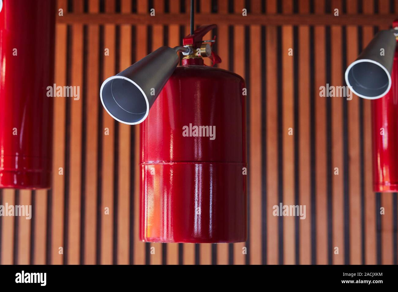 Wooden fire extinguishers hi-res stock photography and images - Alamy