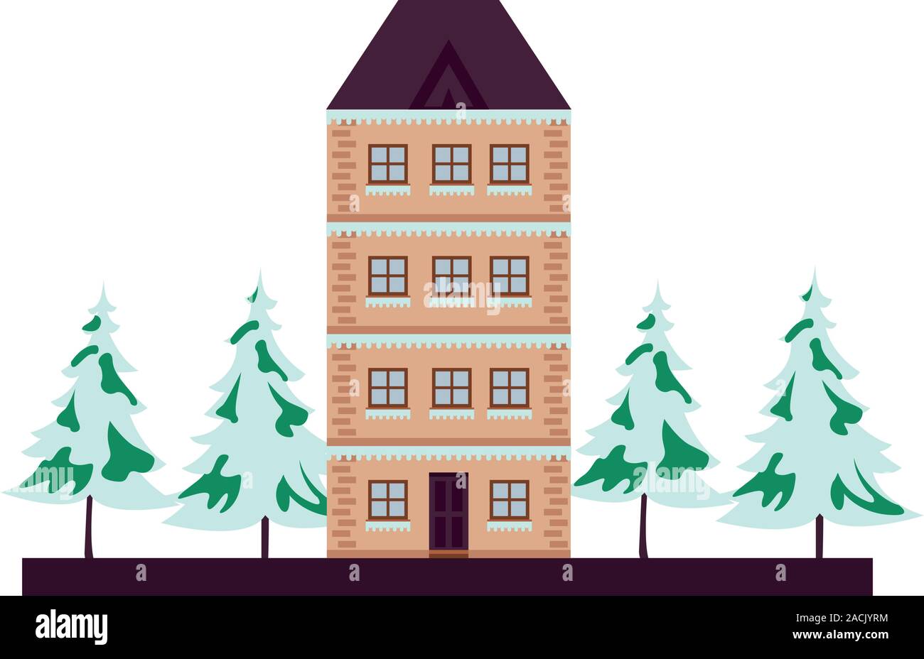 New pines Stock Vector Images - Alamy