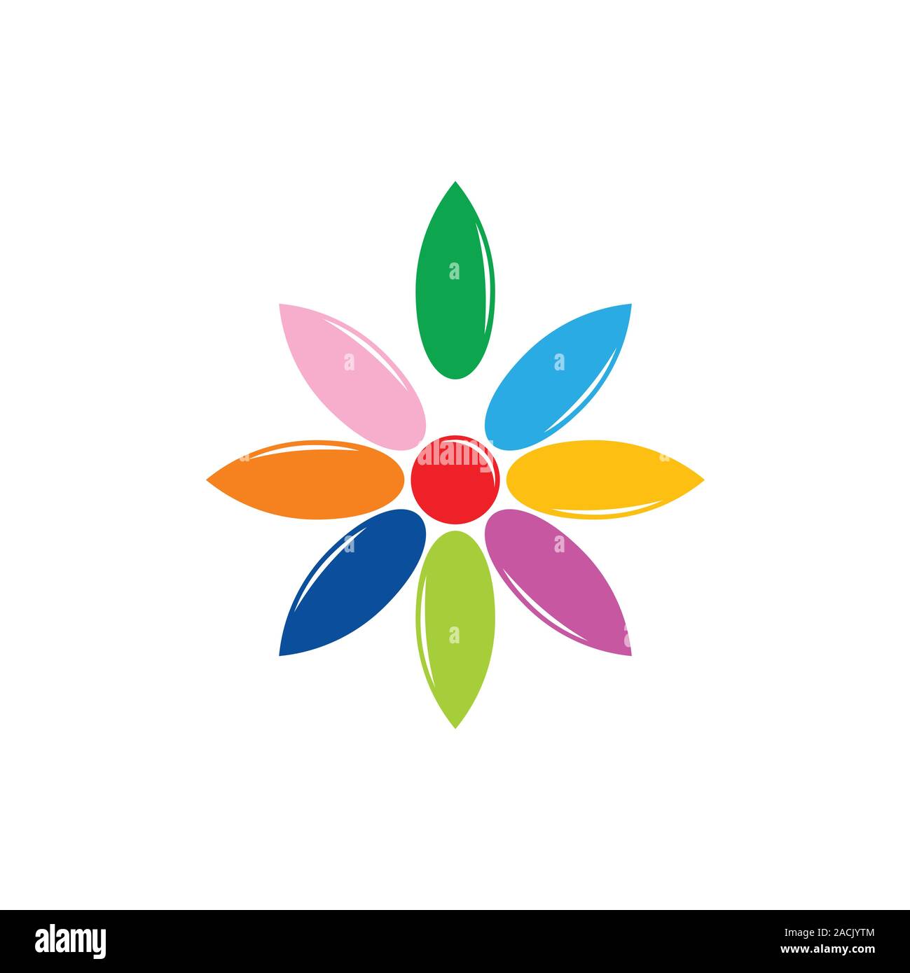 Unusual shape flower Stock Vector Images - Alamy