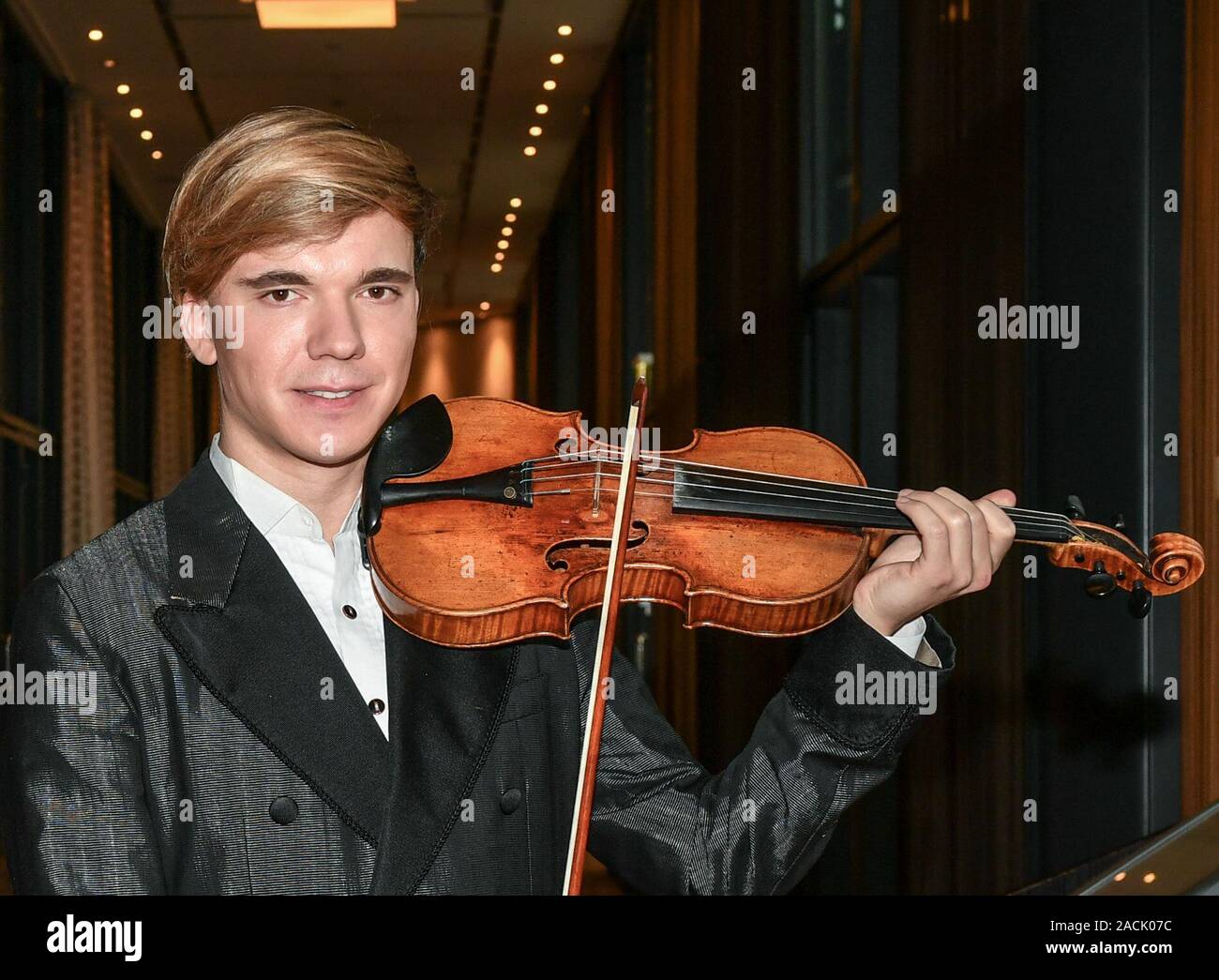 Berlin, Germany. 02nd Dec, 2019. Yury Revich, an Austrian violinist of ...