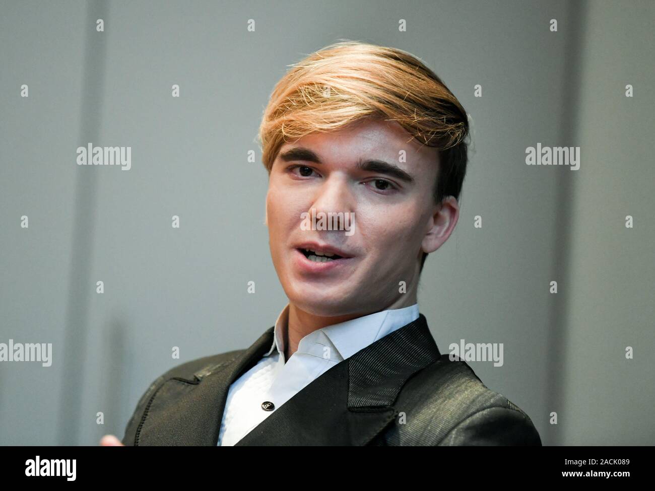 Berlin, Germany. 02nd Dec, 2019. Yury Revich, an Austrian violinist of ...