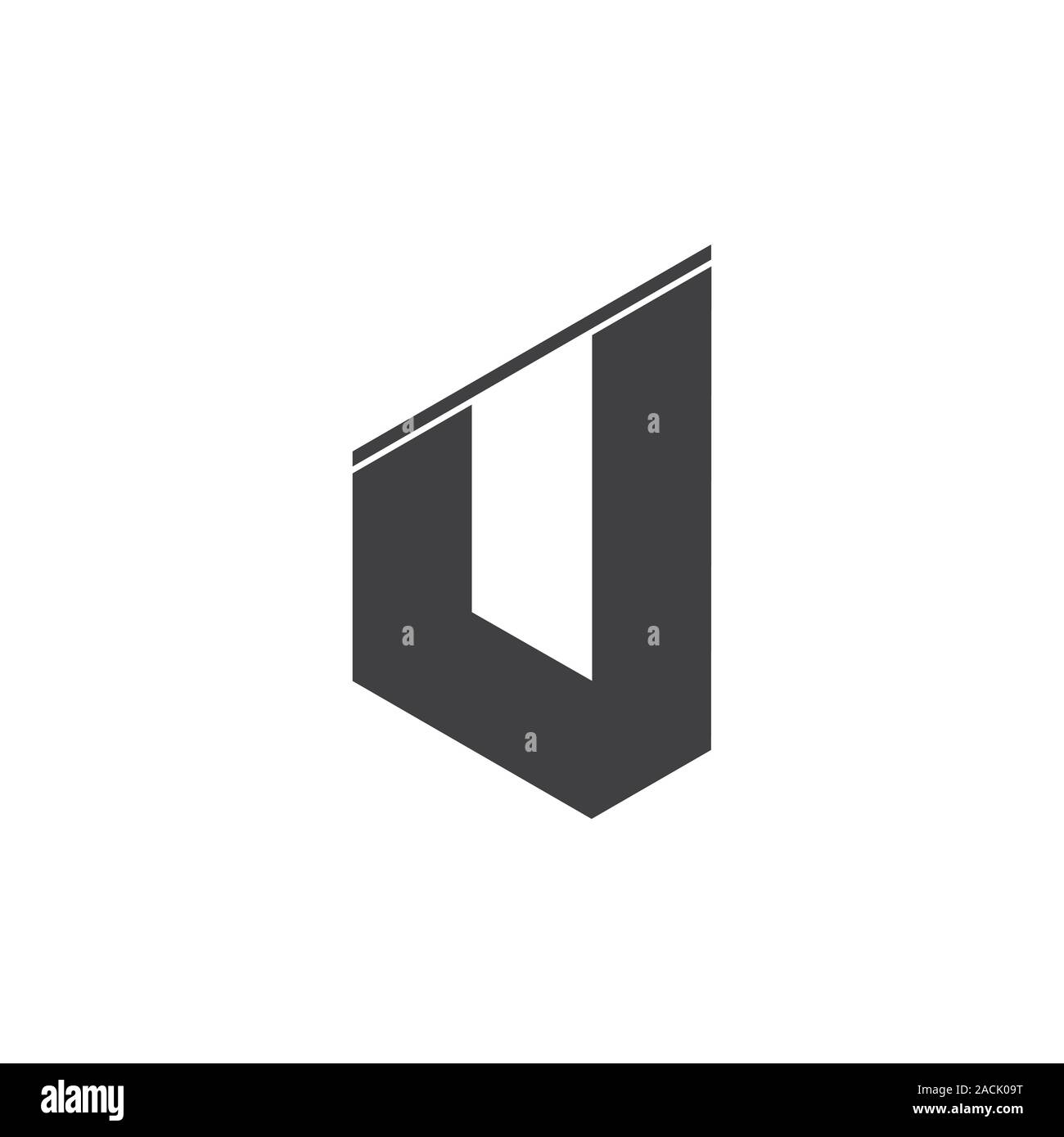 letter j simple geometric logo vector Stock Vector Image & Art - Alamy