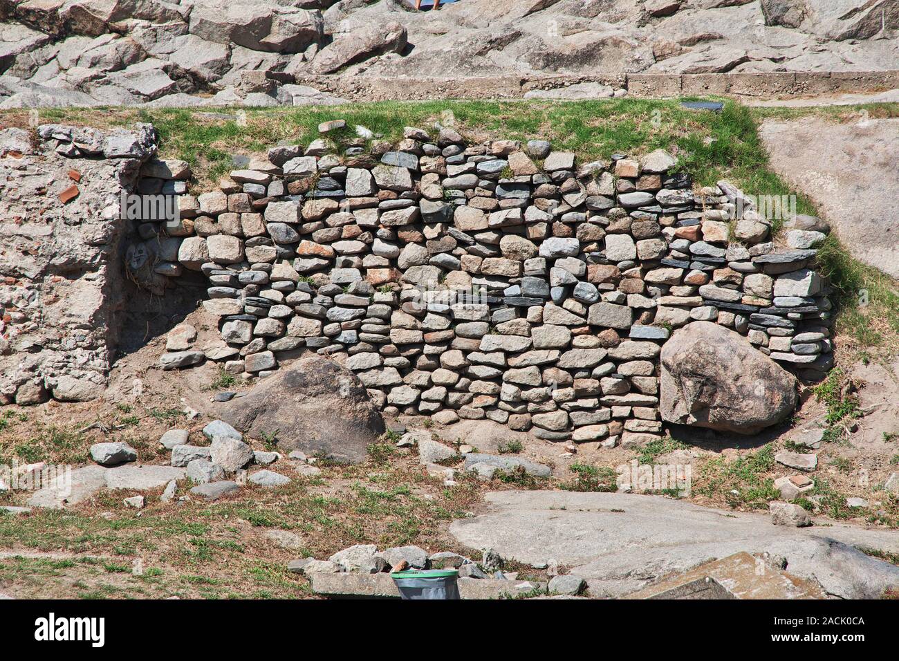 Archaelogical Complex Nebet Tepe in Plovdiv, Bulgaria Stock Photo - Alamy