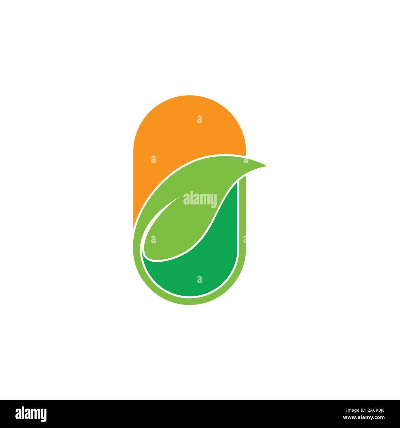 Plant capsule logo hi-res stock photography and images - Alamy