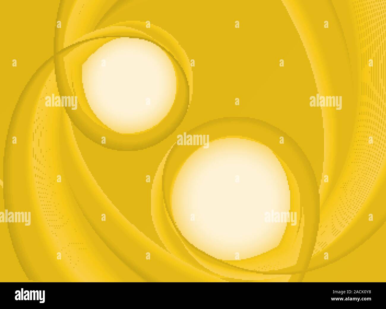Background design with yellow abstract patterns illustration Stock ...