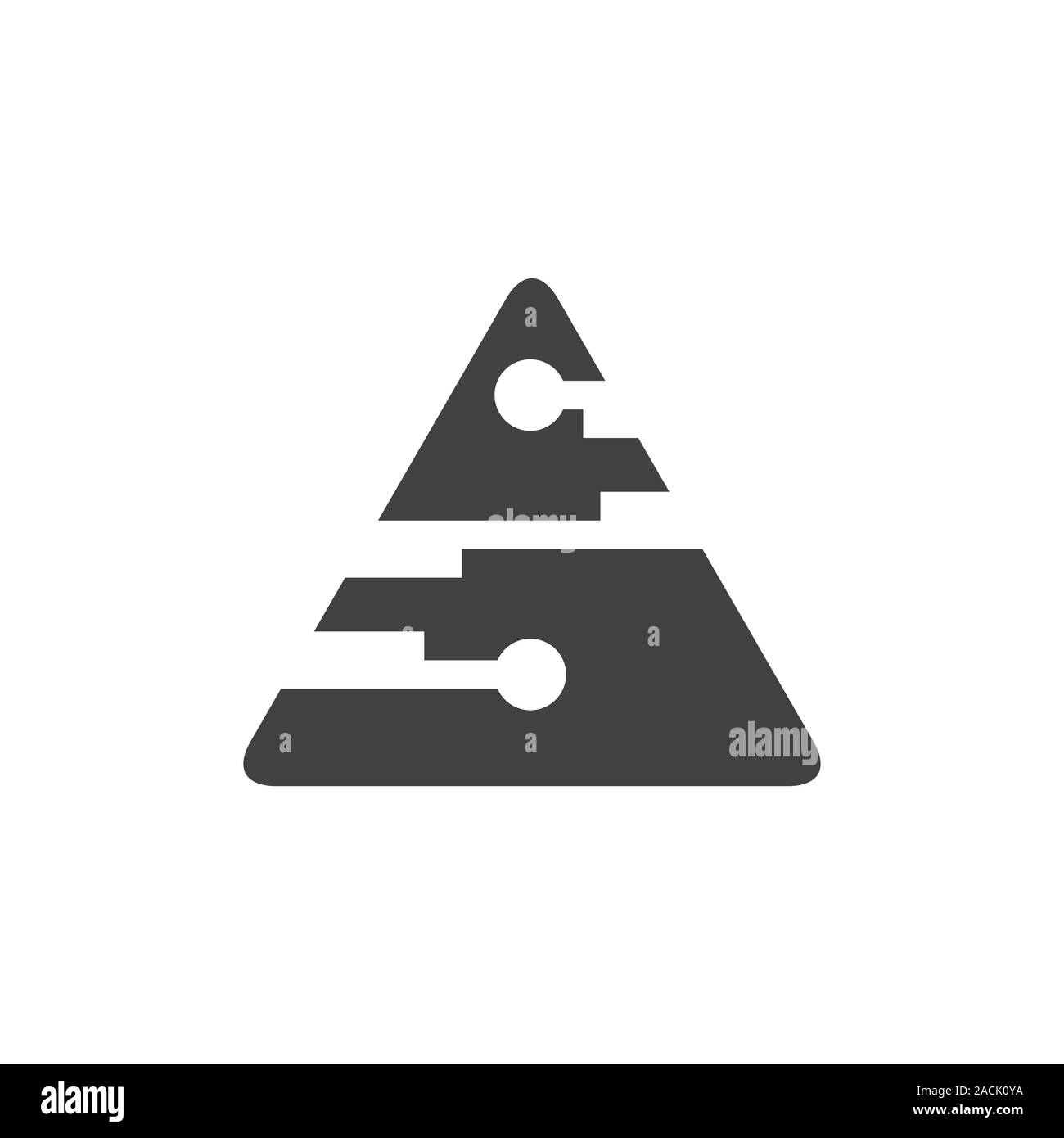Pyramid dot hi-res stock photography and images - Alamy
