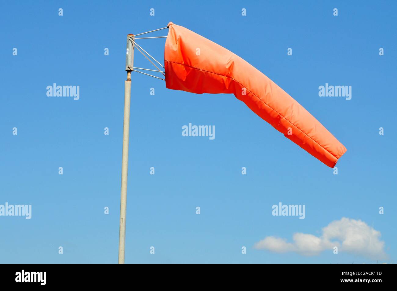 Windsock in an airfield Stock Photo - Alamy