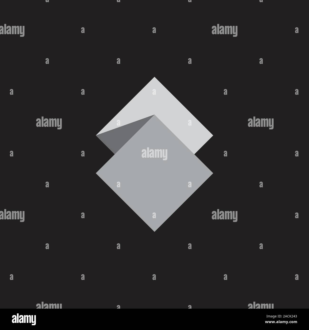 simple geometric clear design concept for your business logo decoration ...