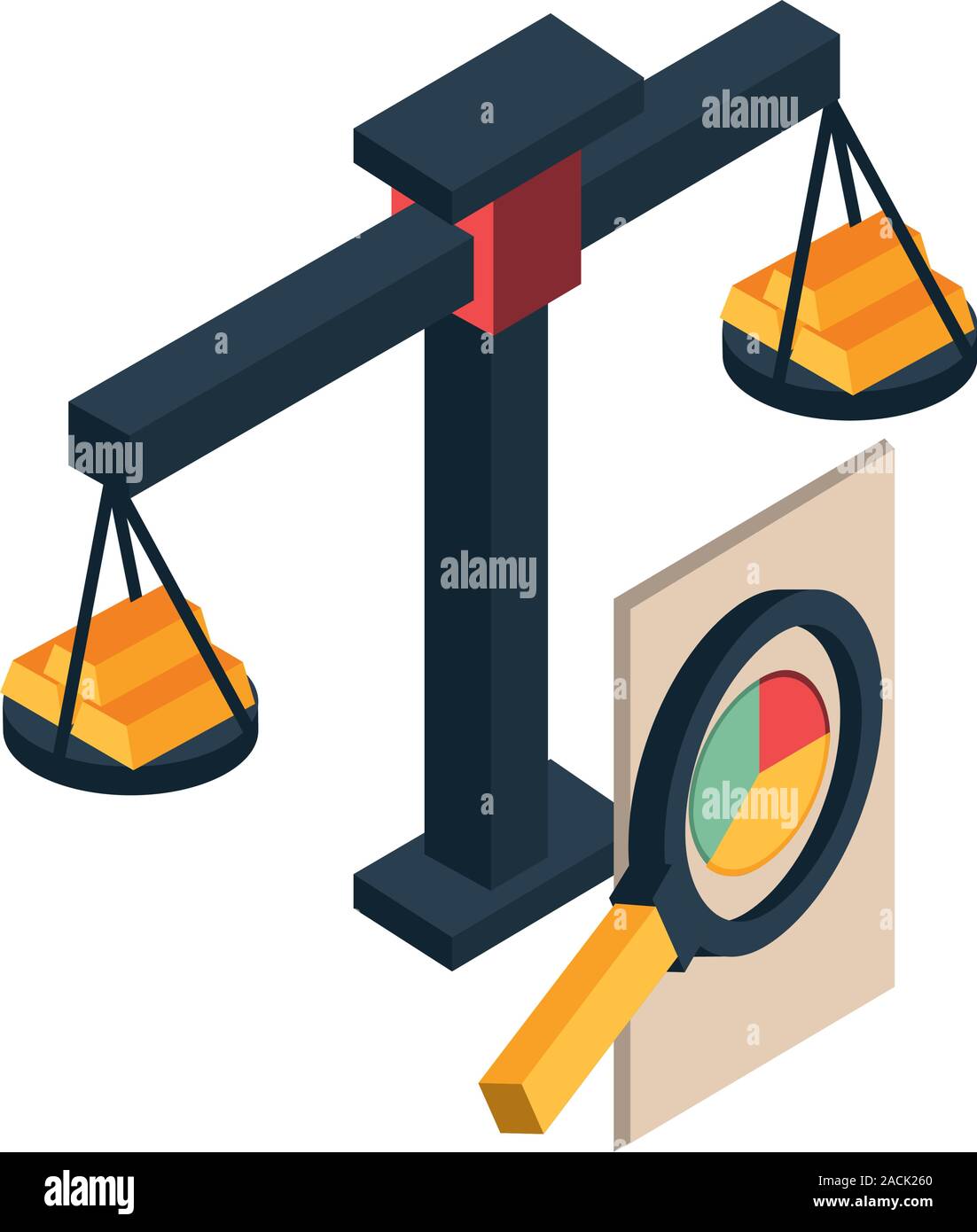 scale balance with weight lifting Stock Vector Image & Art - Alamy