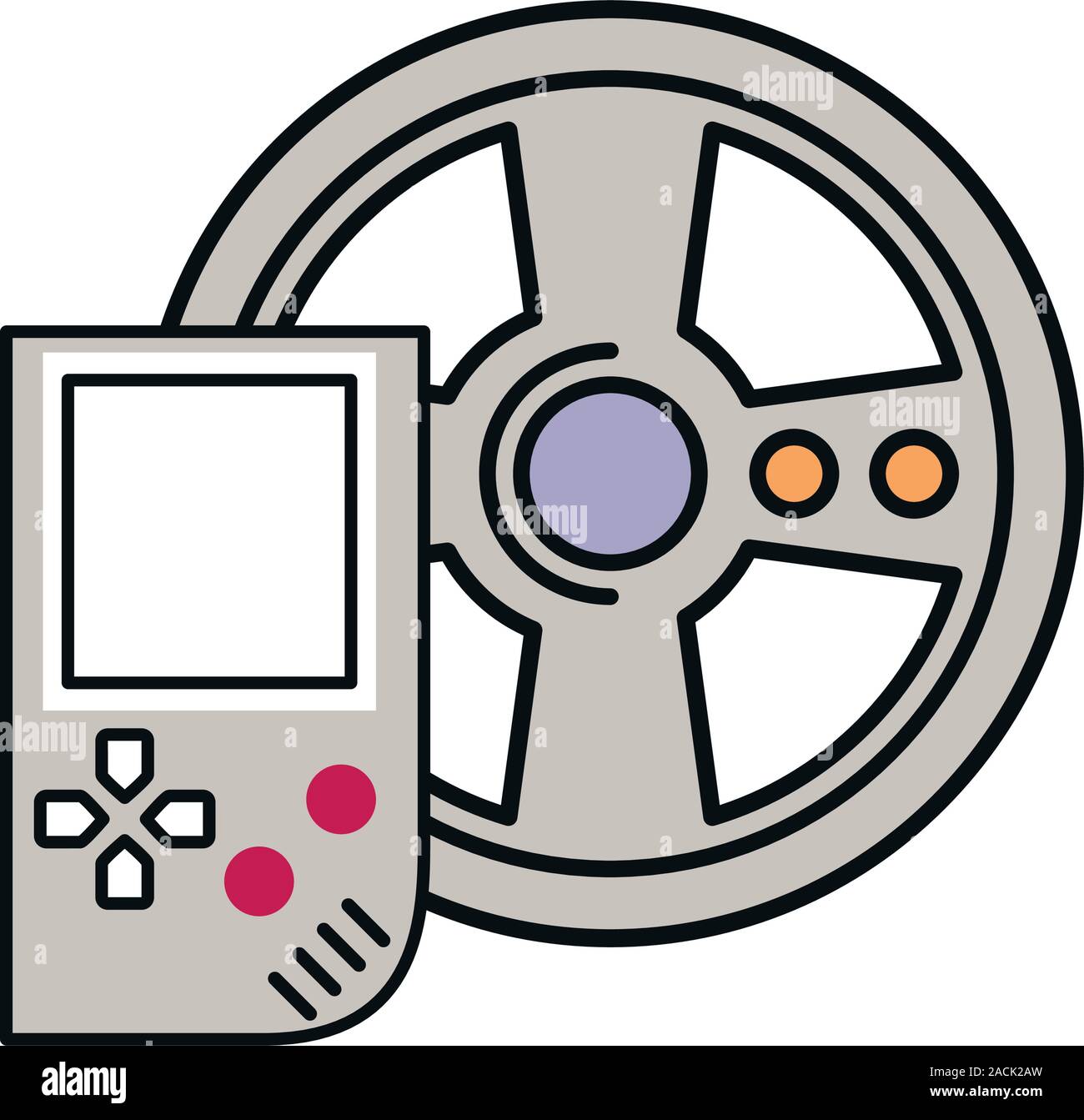 Arcade game car Stock Vector Images - Alamy