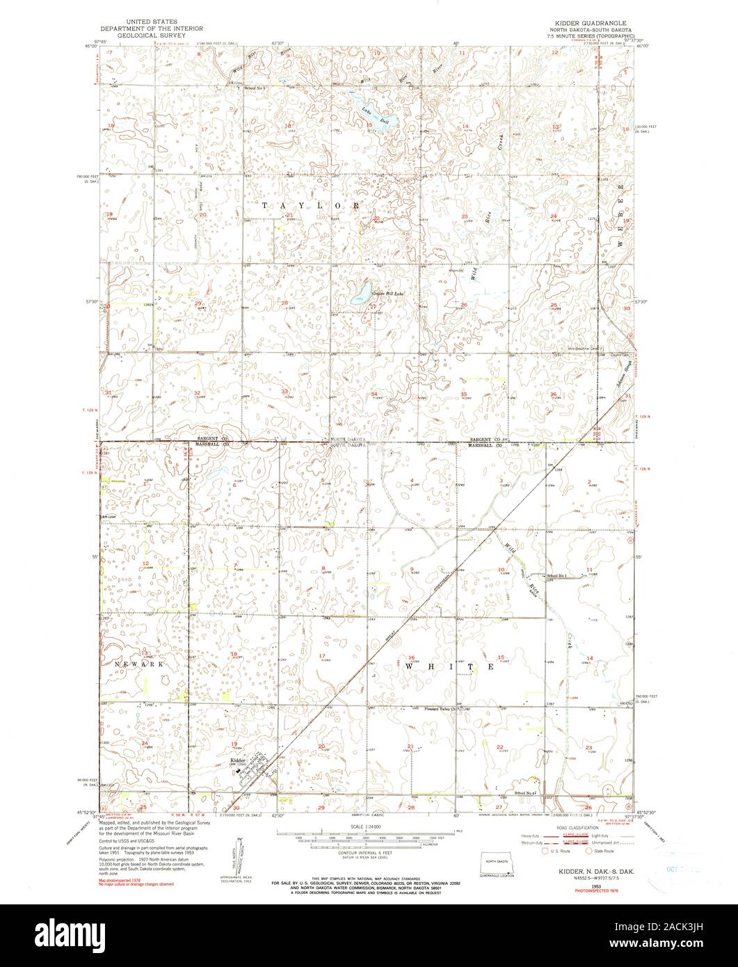 Kidder map hi-res stock photography and images - Alamy