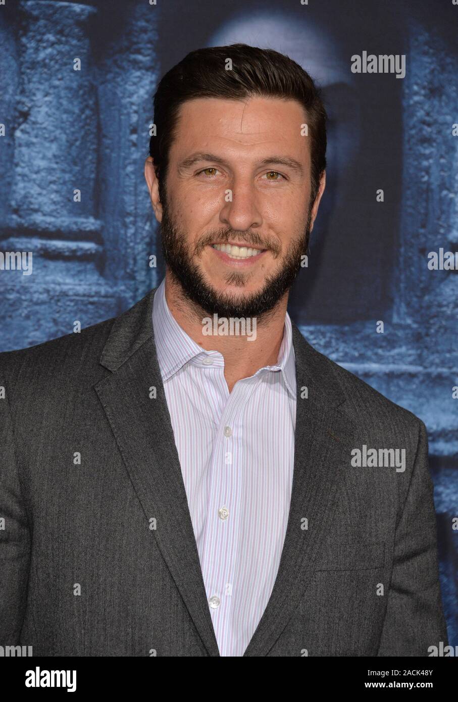 LOS ANGELES, CA. April 10, 2016: Actor Pablo Schreiber at the season 6 ...