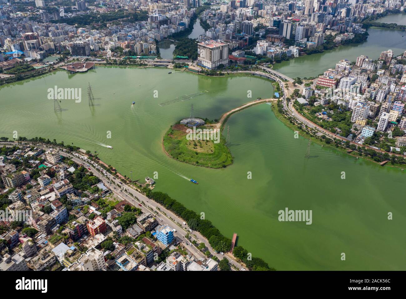 Aerial view of Dhaka, the Capital of Bangladesh Stock Photo - Alamy