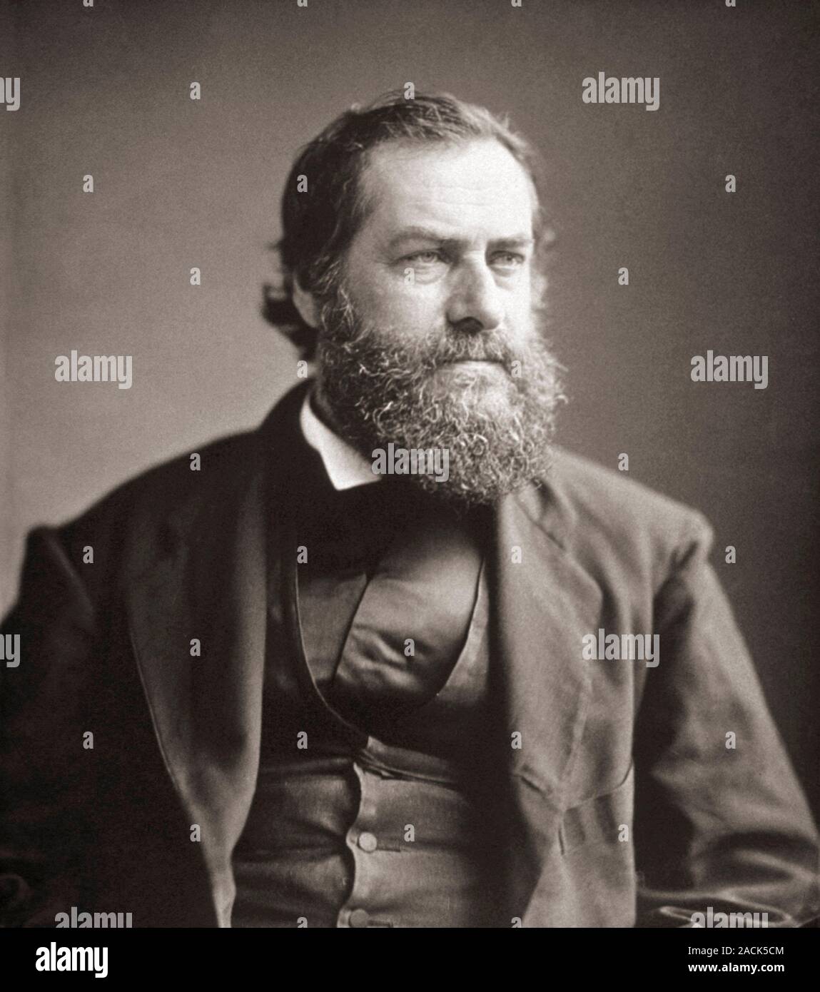 Joseph Leidy (1823-1891), American paleontologist. Leidy was professor ...
