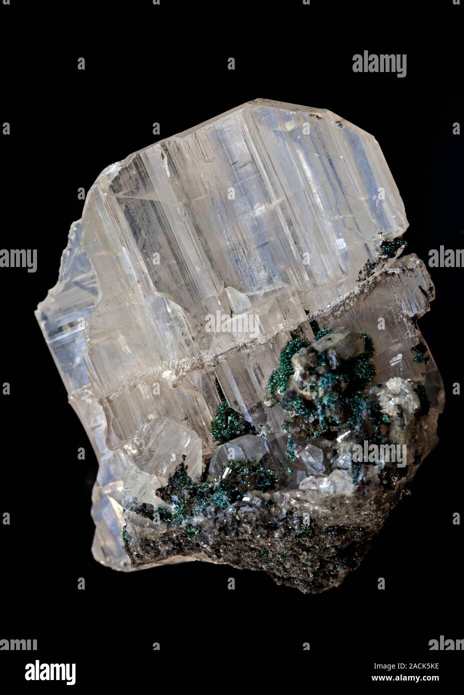 Cerussite is lead carbonate (PbCO3), both an ore of lead and a ...