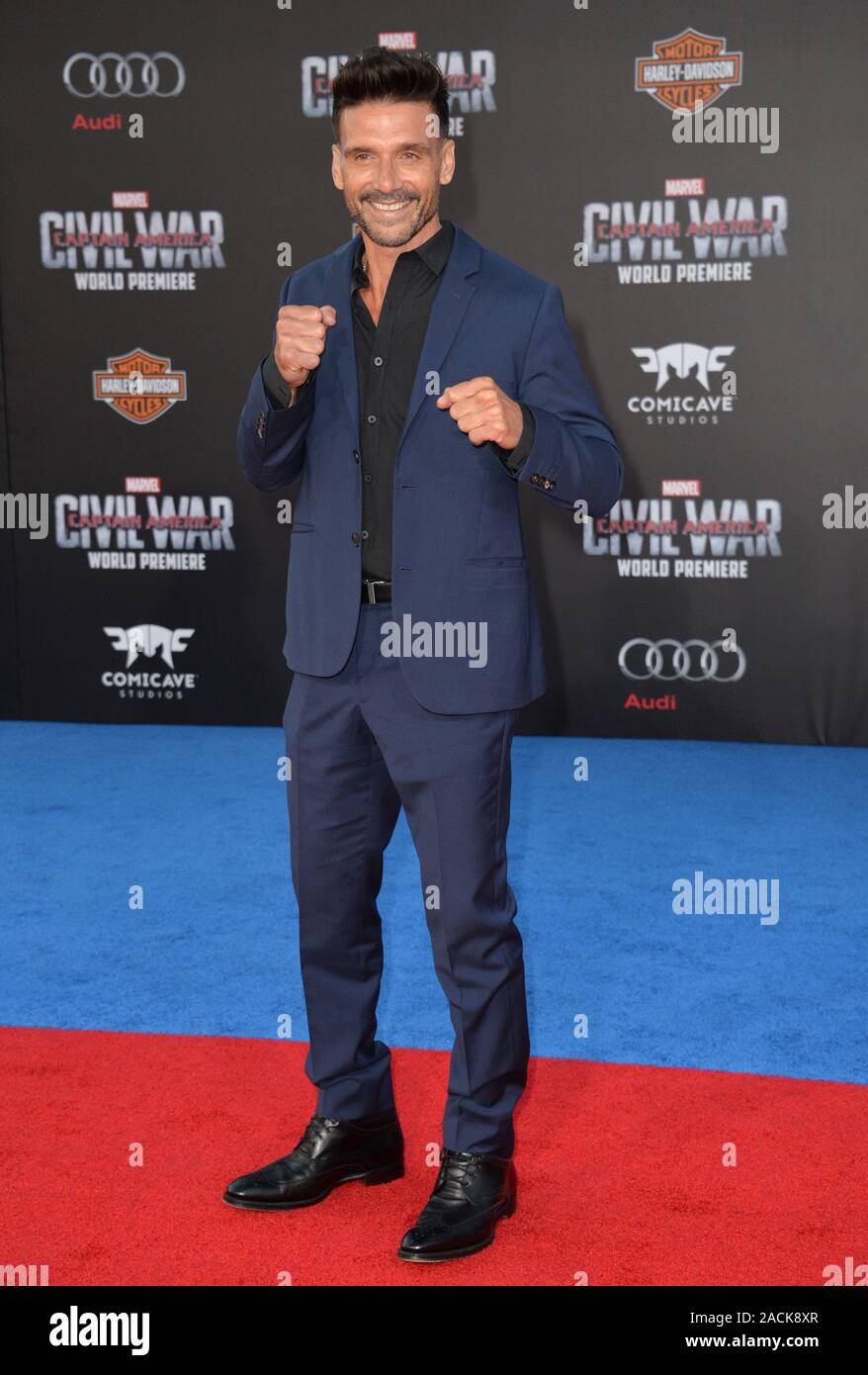 LOS ANGELES, CA. April 12, 2016: Actor Frank Grillo at the world ...