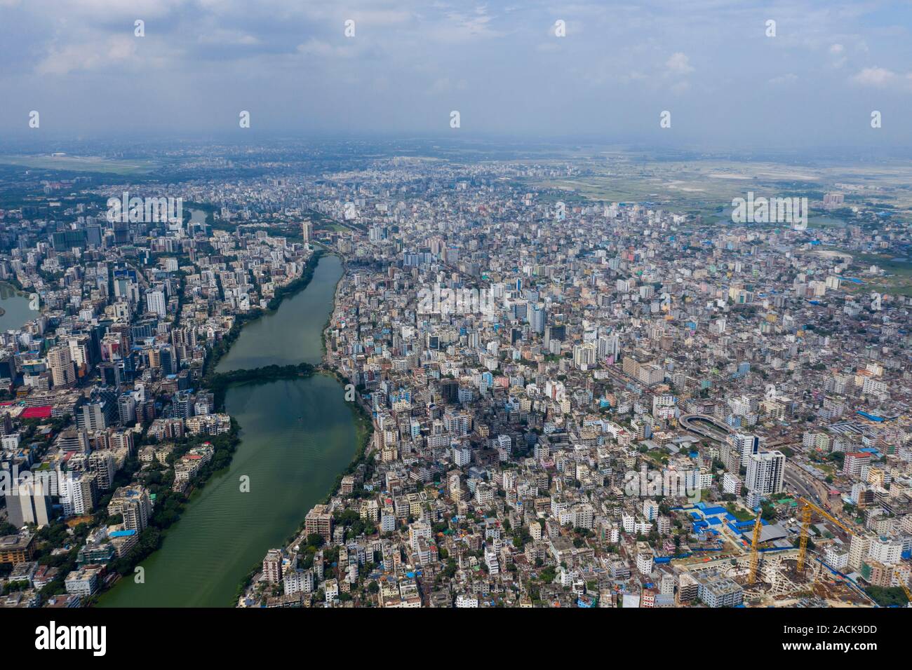 Aerial view of Dhaka, the Capital of Bangladesh Stock Photo - Alamy