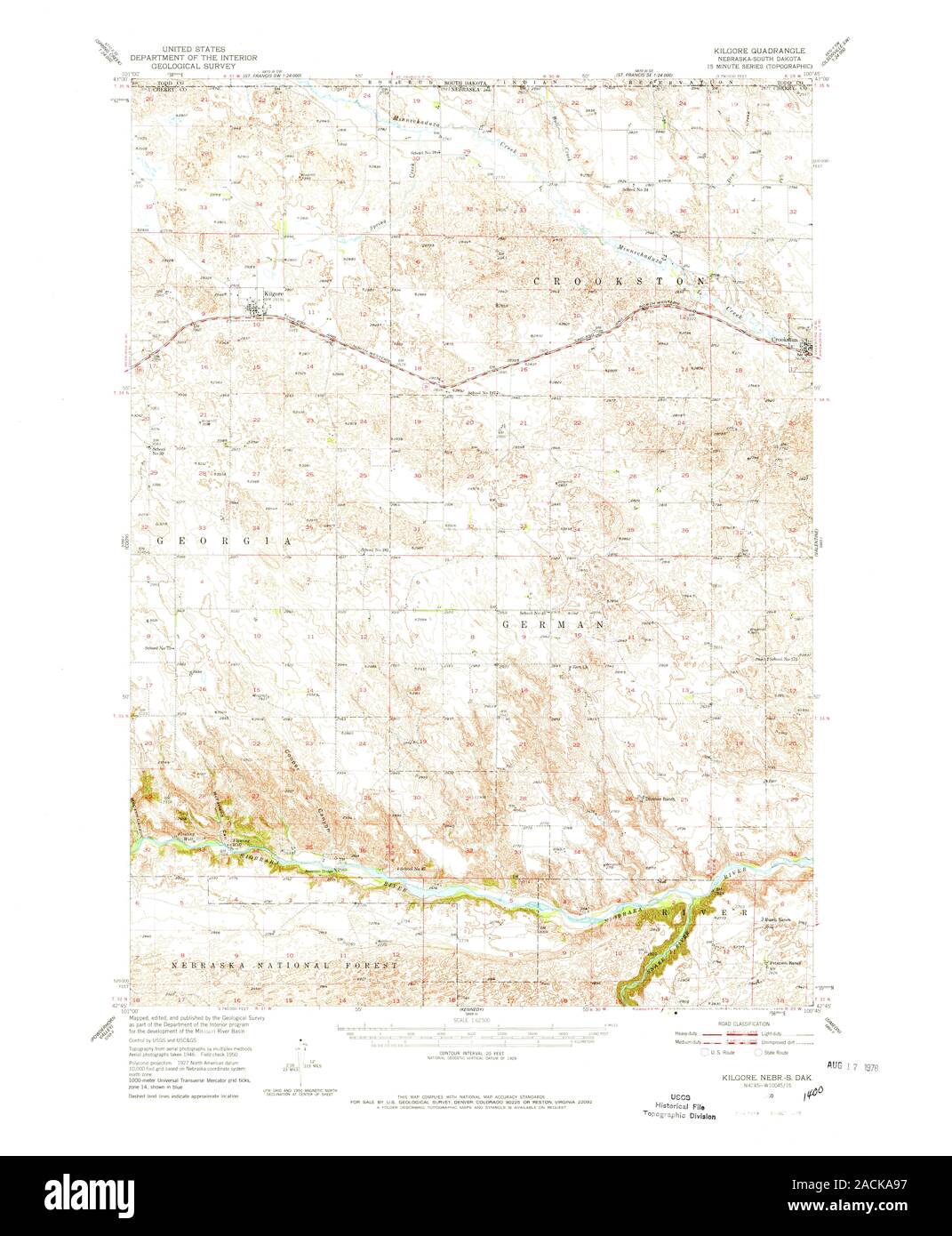 Map of kilgore hi-res stock photography and images - Alamy