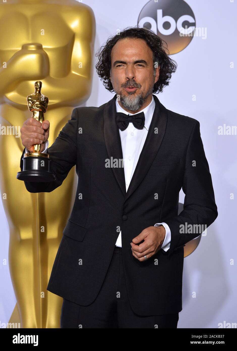 LOS ANGELES, CA - FEBRUARY 28, 2016: Alejandro G. Inarritu at the 88th ...