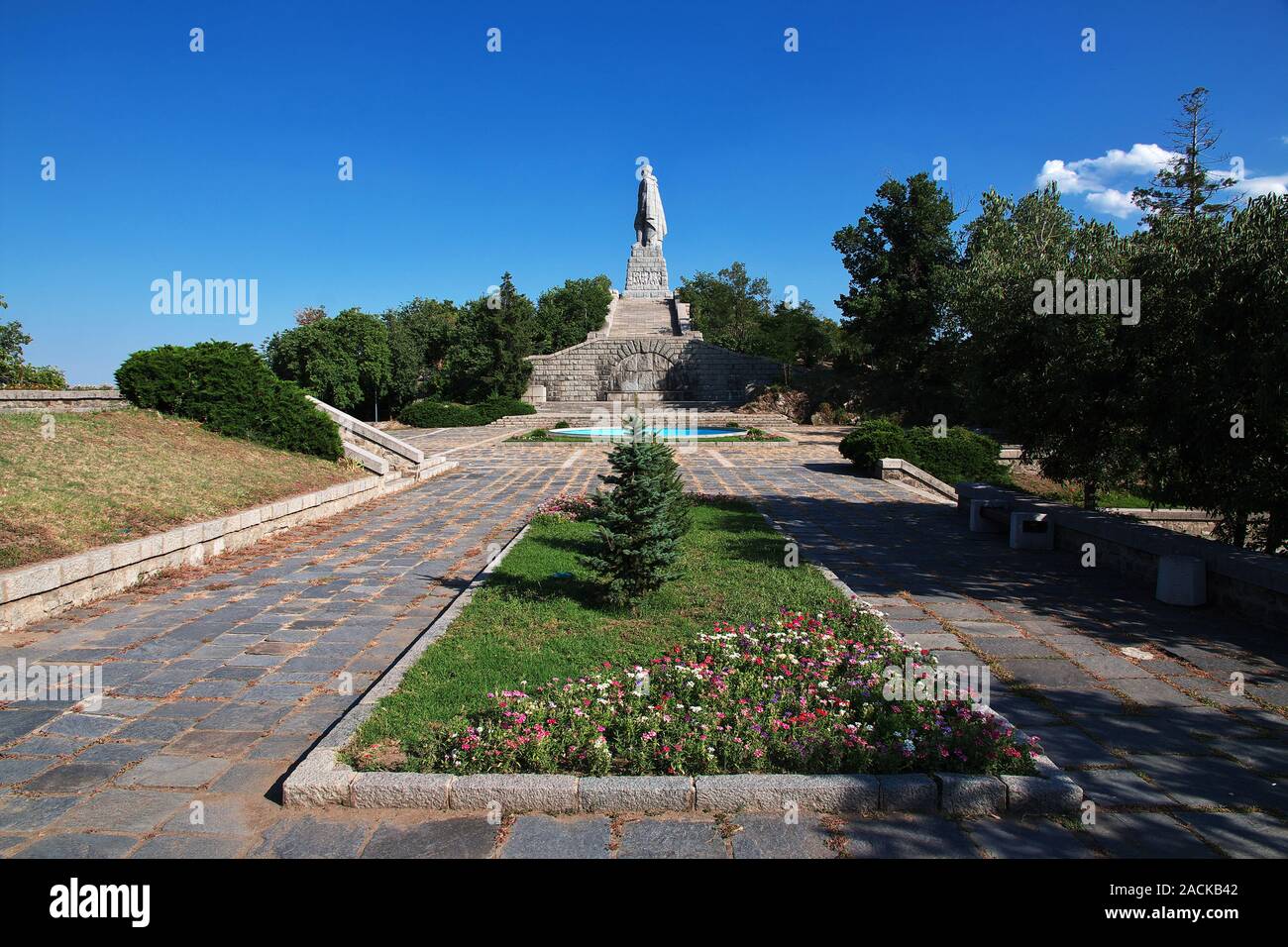 Alyosha Monument, Plovdiv, Bulgaria Stock Photo - Alamy