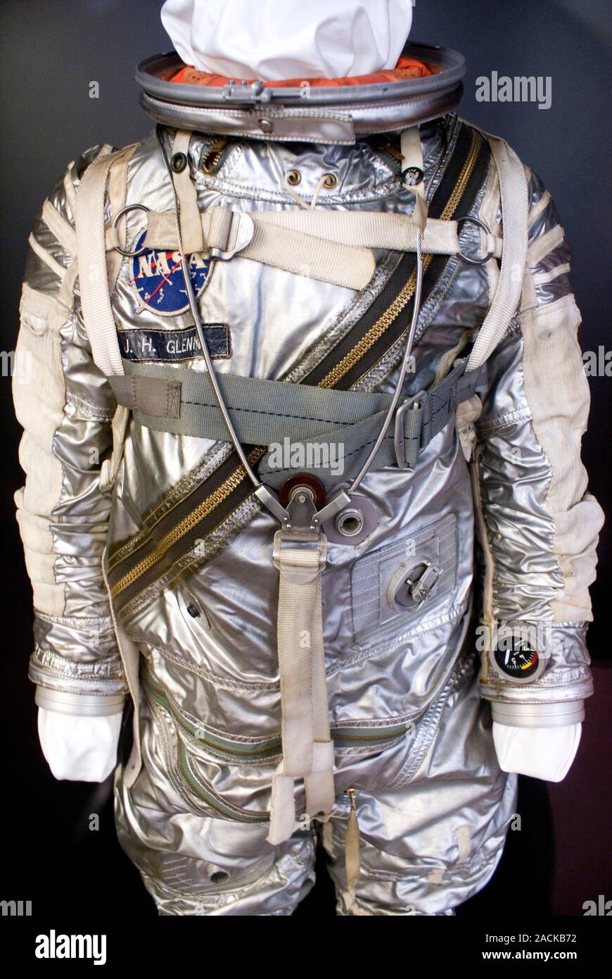 John Glenn's Mercury spacesuit on display at the National Air & Space ...