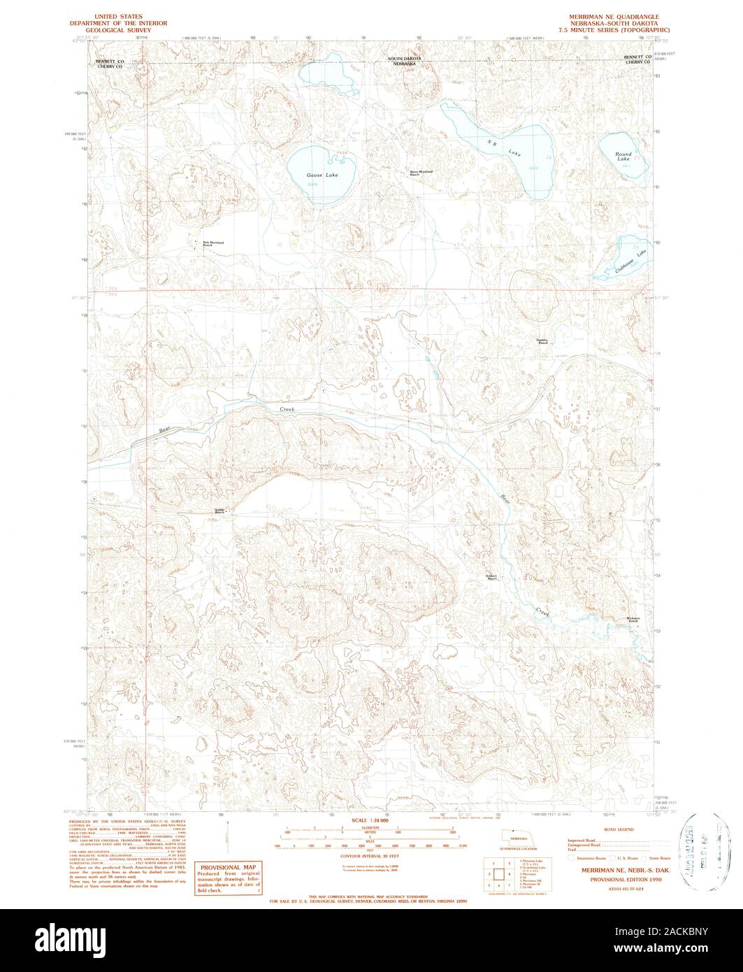 Map of merriman Cut Out Stock Images & Pictures - Alamy