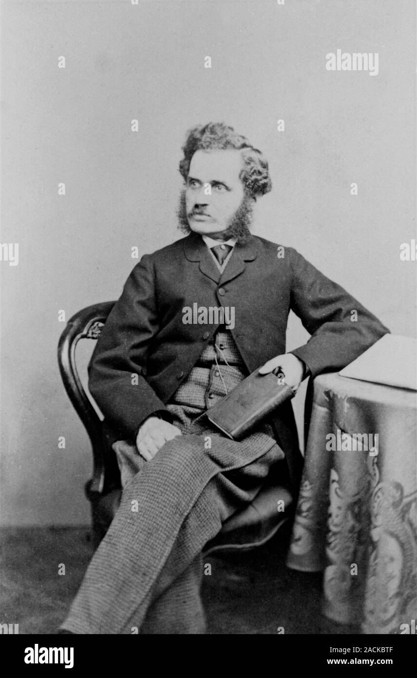 Henry Walter Bates (1825-1892), British naturalist. Whilst on an ...