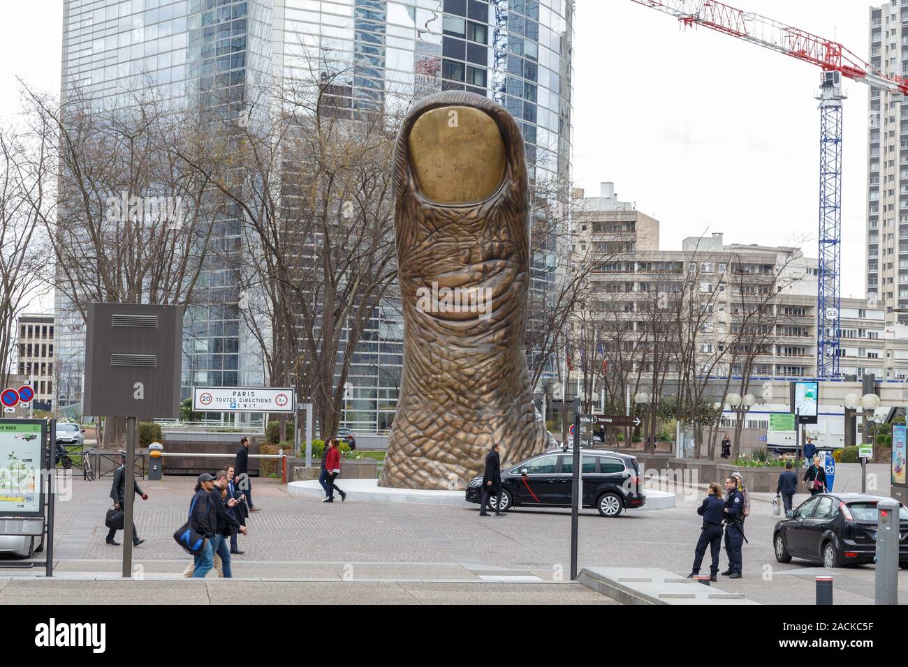 Thumb sculpture france hi-res stock photography and images - Alamy