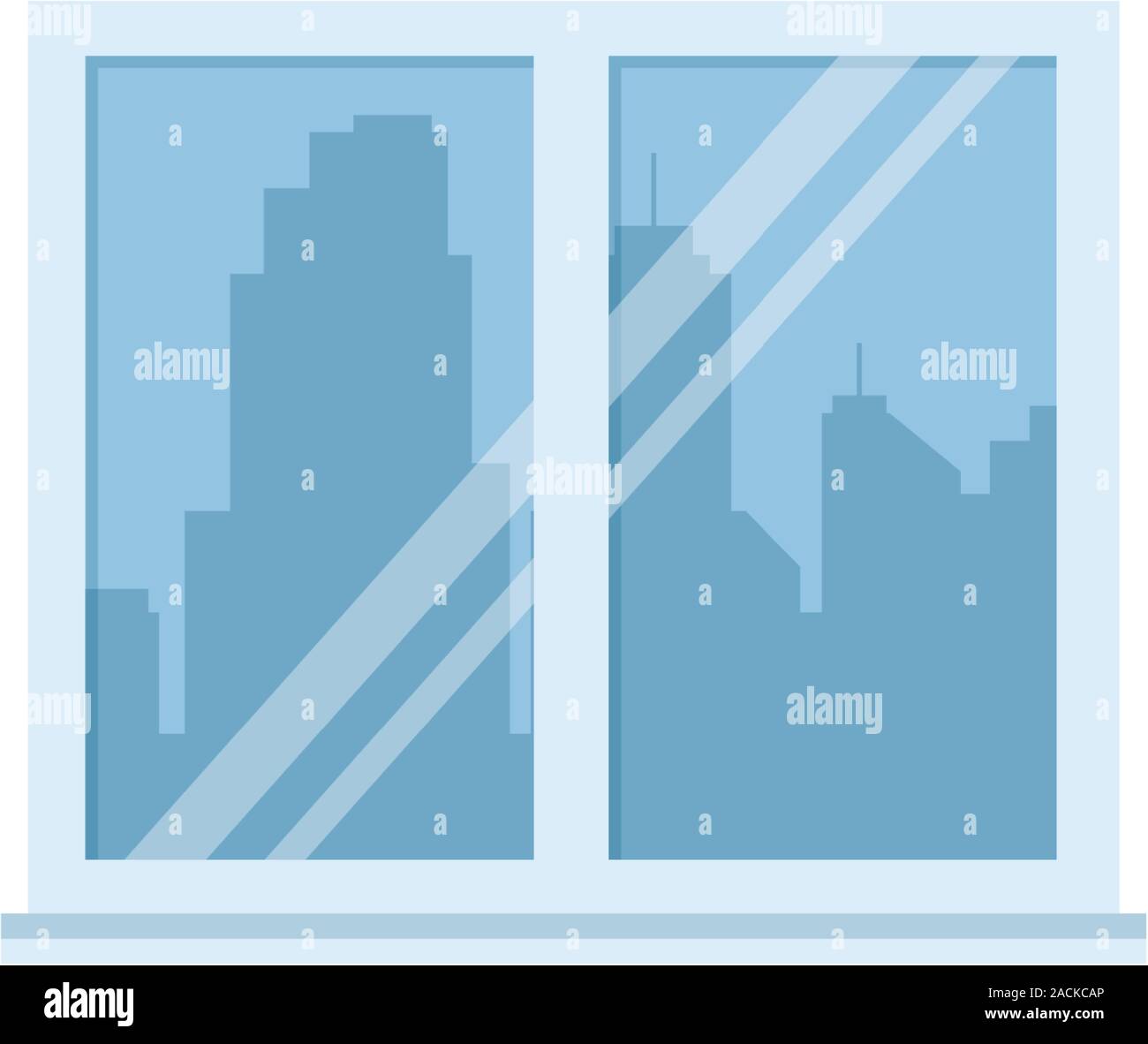 Isolated white window vector design Stock Vector Image & Art - Alamy