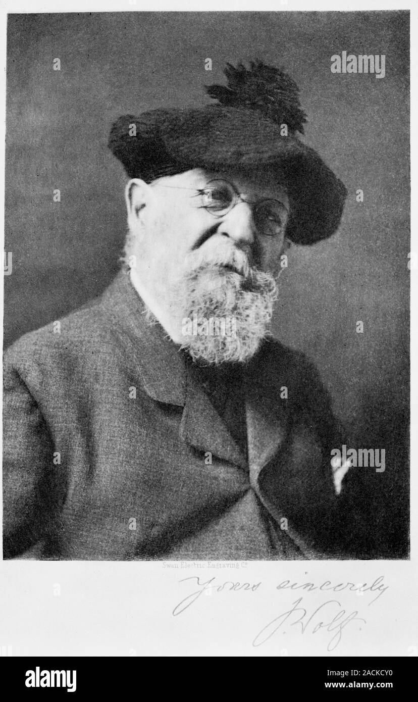 Joseph Wolf (1820-1899), German natural history artist. Frontispiece ...