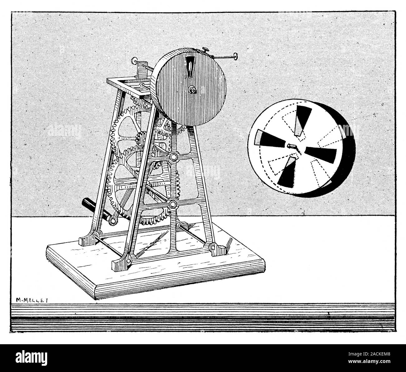 Becquerel phosphoroscope. This device, invented by the French physicist ...