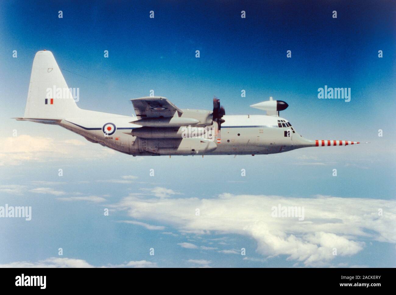 Met Office 'Snoopy' Hercules aircraft. This Hercules aircraft is ...
