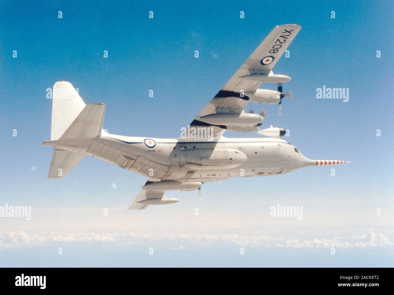 Met Office 'Snoopy' Hercules aircraft. This Hercules aircraft is ...
