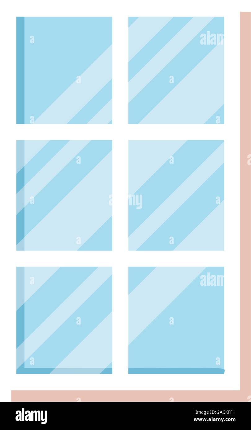 windows glass house isolated icon Stock Vector Image & Art - Alamy