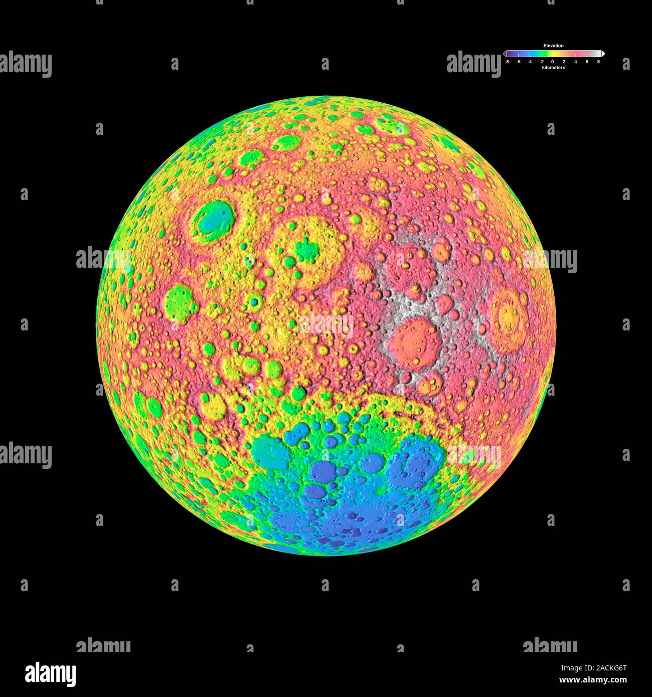 Moon's far side, Lunar Reconnaissance Orbiter (LRO) image. The LRO is a ...