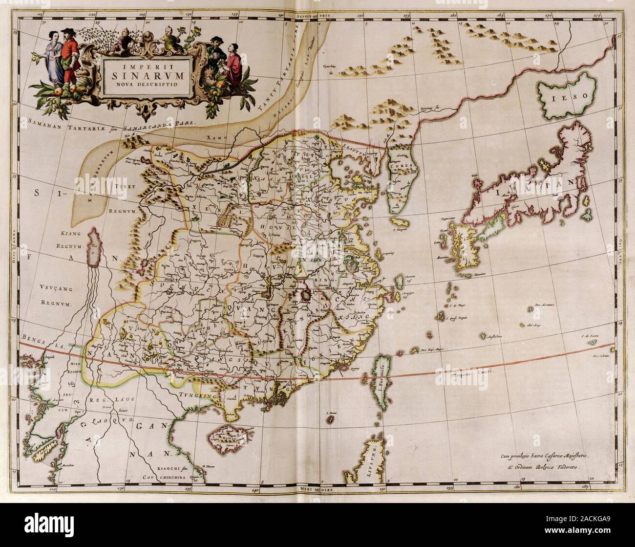 Map of China. This map shows the sixteen provinces of Imperial China in ...