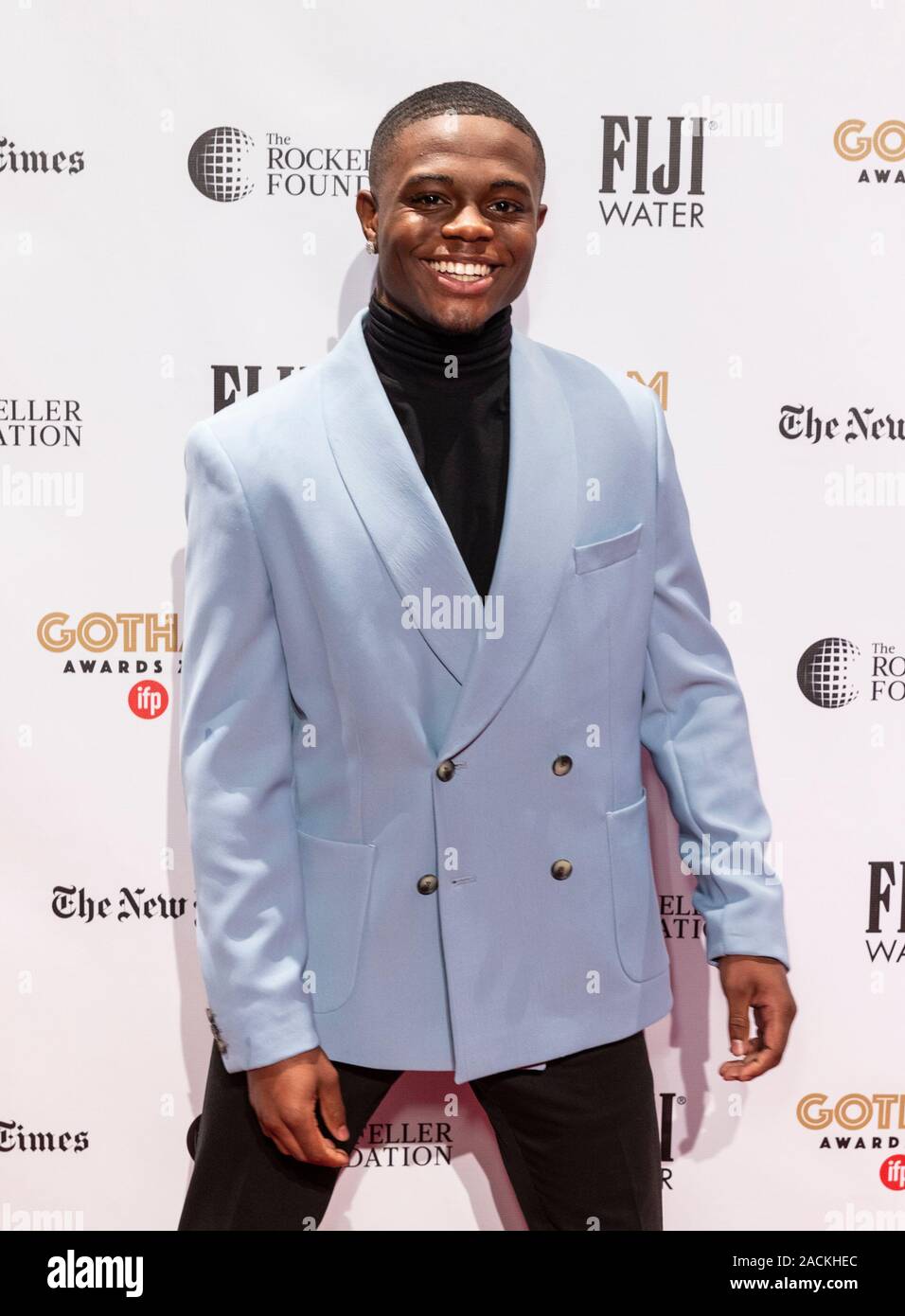 New York, NY - December 2, 2019: Akili McDowell attends the IFP 29th ...