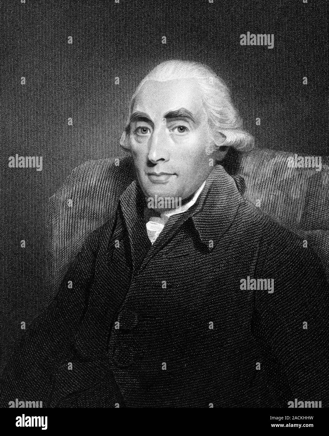 Joseph Black (1728-1799). Historical artwork of the Scottish physician ...